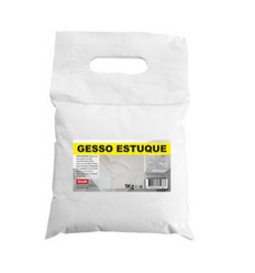 Gesso Estuque 1Kg - Casa Mário Machado